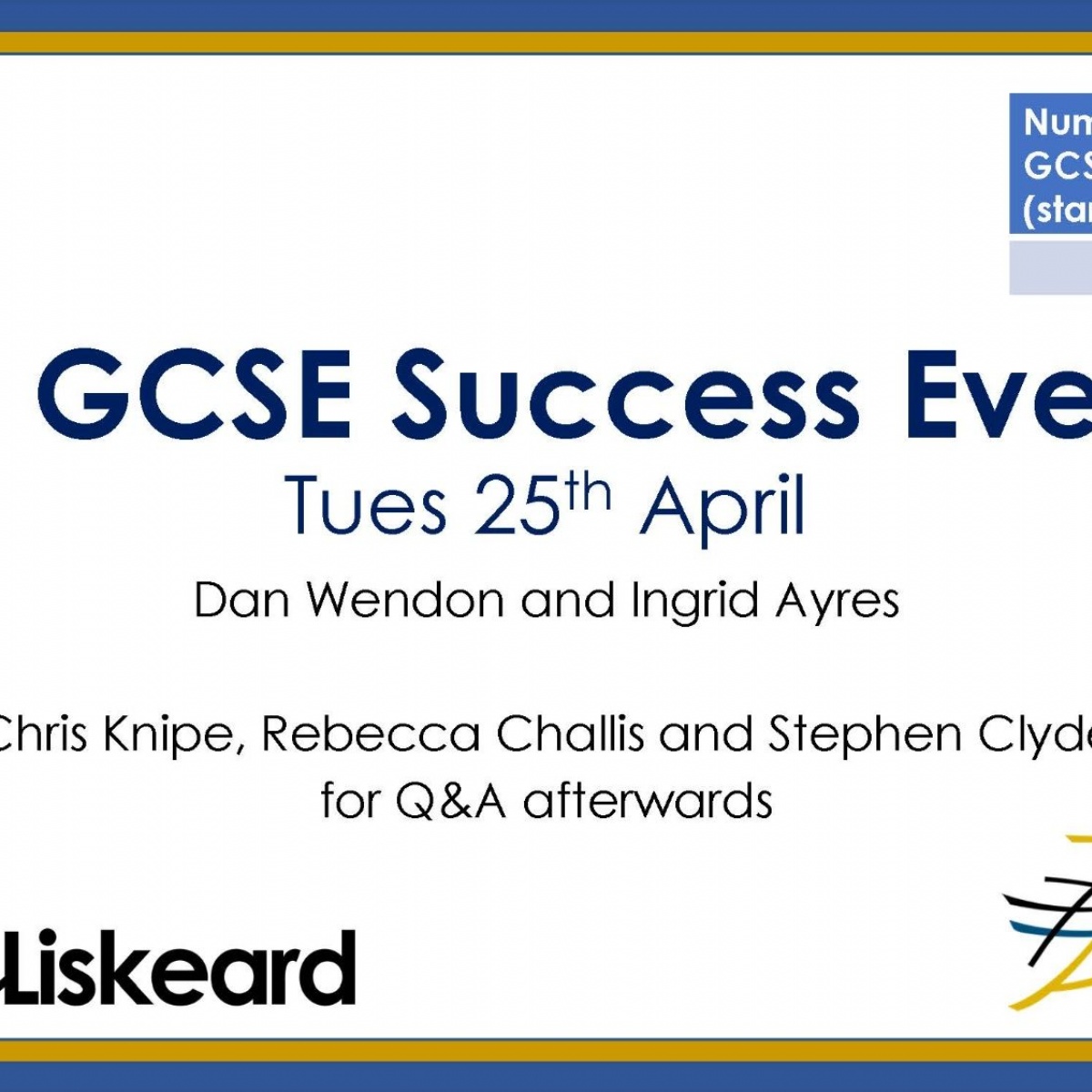 Liskeard School & Community College - Thank you for attending our GCSE ...